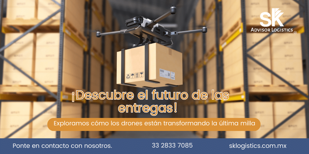 Drones en logística: su uso puede optimizar las entregas de última ...